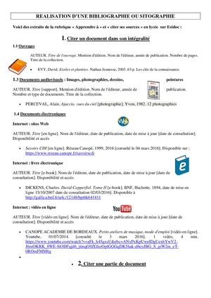 Calaméo - Realisation D'une Bibliographie Ou Sitographie(2)