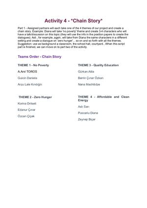 Calaméo - Activity 4 Chain Story (Mun)