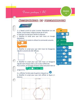 Calaméo - Tp2 Scratch vers Python