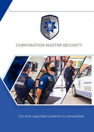Calaméo - Corporation Master Security