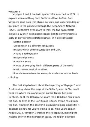 Calaméo - Voyager 1 E 2