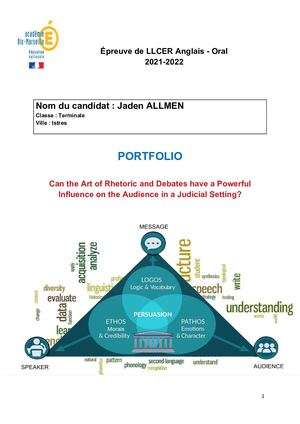 Calaméo - Portfolio LLCER Anglais (Oral) Bac 2022