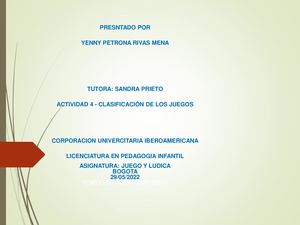 Calaméo - Clasificasion De Los Juegos