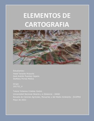 Calaméo - Fase 3 Grupo 4 Elementos De Cartografia