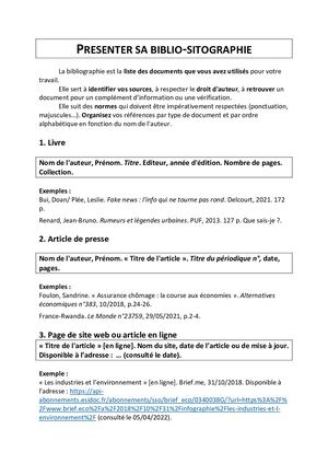Calaméo - Présenter Sa Biblio Sitographie