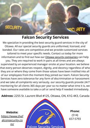 Calaméo - Falcon Security Services