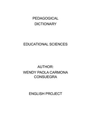 Calaméo - Dictionary - English Project