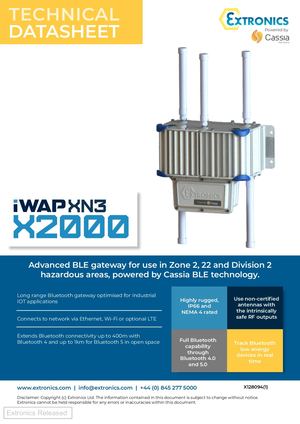 Calaméo - X128094 IWap X2000 Datasheet