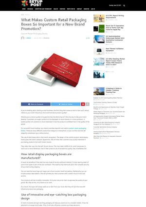 Calaméo - Custom Retail Packaging Boxes So Important For A New Brand ...