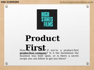 Calaméo - Product First