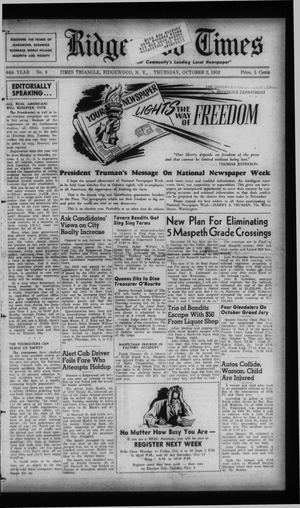 Calaméo - OCTOBER 2, 1952