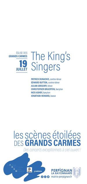 Calaméo - The King's Singers - Programme de salle