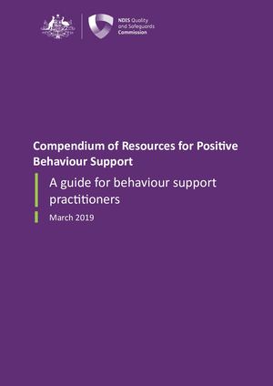 Calaméo - Compendium Resources Positive Behaviour Support