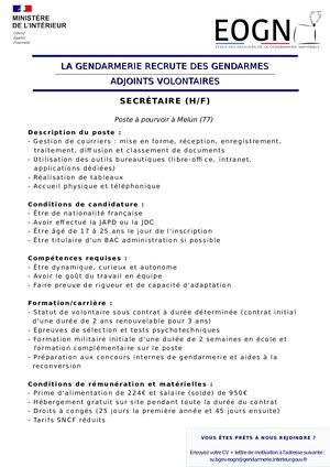 Calaméo - Fiche Poste Secretaire