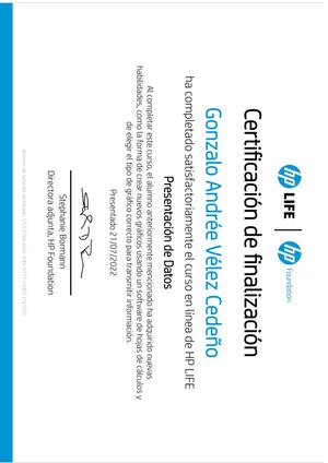 Calaméo - Certificados Hp Life