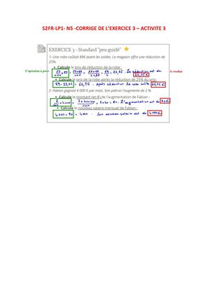 Calaméo - S2fr M1 T5 Act3 Ex3 Corrige