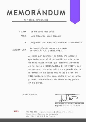 Calaméo - MEMORANDO