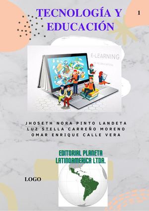 Calaméo - Tecnología Y Educación E Book