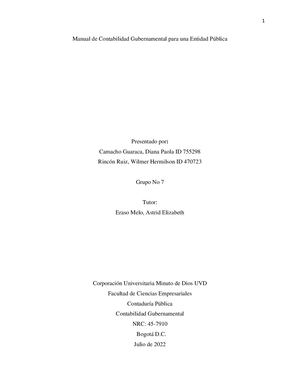 Calaméo - Actividad 3 Manual De Contabilidad Gubernamental Para Una ...