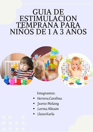 Calaméo - Guia De Estimulacion Temprana Para Niños De 1 A 3 Años (1)