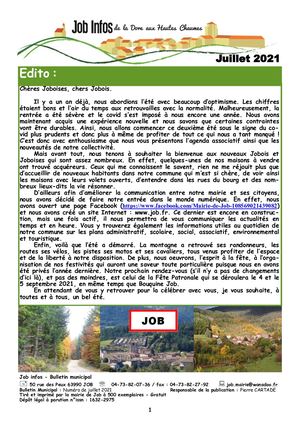 Calaméo - Bulletin Juillet 2021