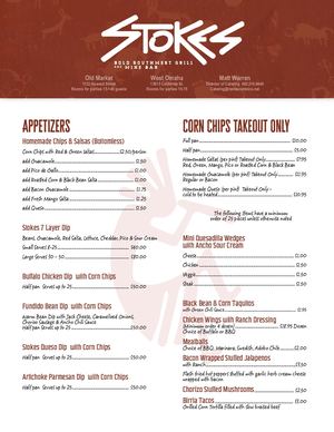 Calaméo - Stokes Catering Menu 8 2022