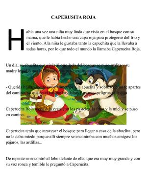 Calaméo - Caperusita Roja Sara Chow 8°b