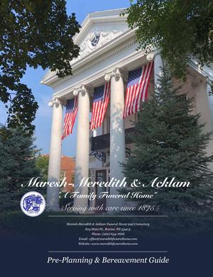 Calaméo - Maresh Meredith & Acklam Funeral Home 2nd Edition