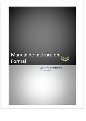 Calaméo - Manual De Instrucción Formal Cruz Roja Ecuatoriana Por Edison ...