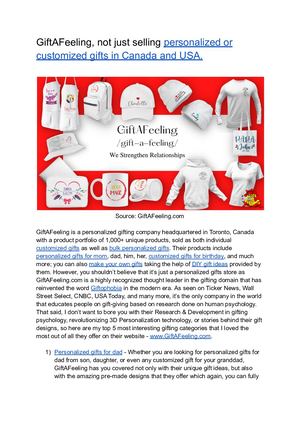 Calaméo - Order Personalized Hoodies For Dad at GiftAfeeling