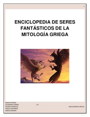 Calaméo - Criaturas Mitologicas De La Antigua Crecia