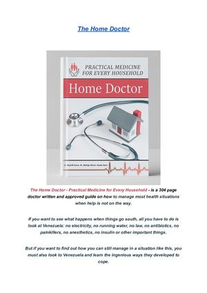 Calaméo - The Home Doctor