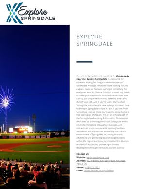 Calaméo - Explore Springdale