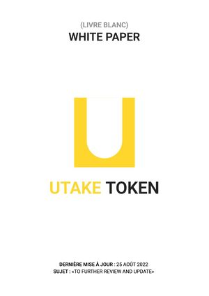 Calaméo - White Paper Utake Traduit En Fr