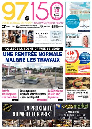 Calaméo - Journal Le 97150 - Edition 30 août 2022 - 625