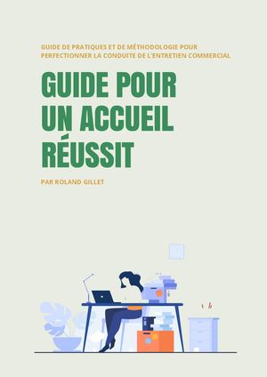 Calaméo - Guide Pour Un Accueil Réussi