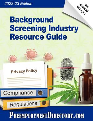 Calaméo - 2022 23 BACKGROUND SCREENING INDUSTRY RESOURCE GUIDE