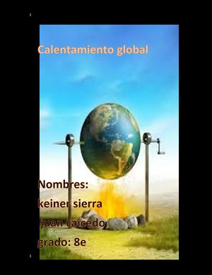 Calaméo - Qué Es El Calentamiento Global