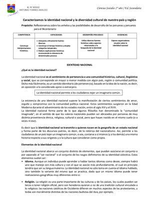Calaméo - 1 Caracterizamos La Identidad Nacional Y La Diversidad ...
