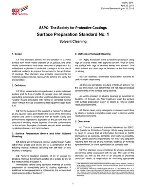 Calaméo - Surface Preparation Standard - Solvent Cleaning