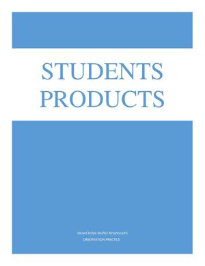 Calaméo - Students Products A2022