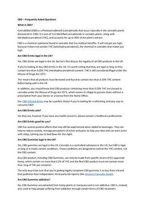 Calaméo - Cbd Faq's