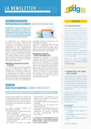 Calaméo - Newsletter Cdg 83 Septembre 2022