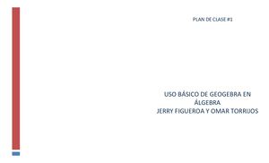 Calaméo - Plan De Aula #1, Grupal