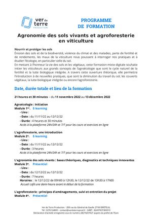Calaméo - Programme Formation Fitou