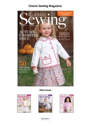 Calaméo - Classic Sewing Magazine
