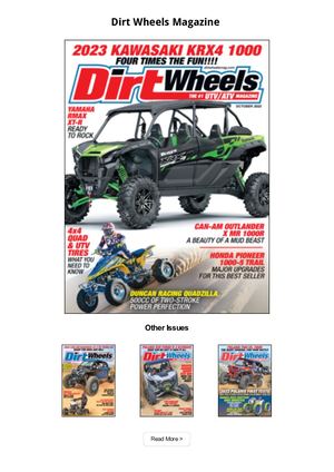 Calaméo - Dirt Wheels Magazine