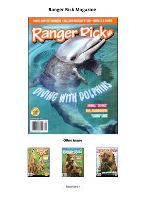 Calaméo - Ranger Rick Magazine