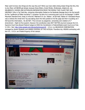 Calaméo - Taj Tarik Bey - EXPOSED on Facebook[