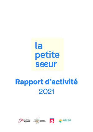 Calaméo - Rapport d'activité 2021